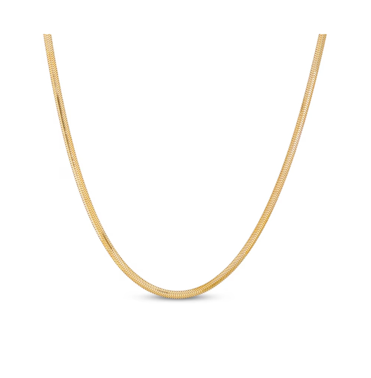 Click here for The Eliana Gold Snake Chain Necklace - Gold prices