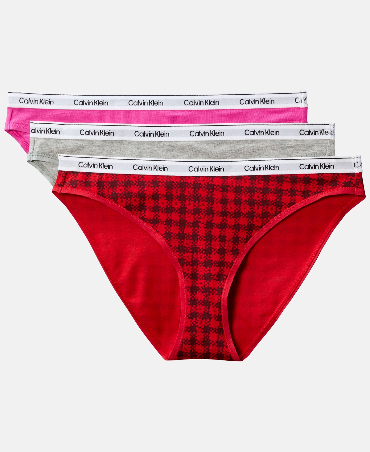 Click here for Calvin Klein Womens Modern Logo 3-Pack Bikini Unde... prices