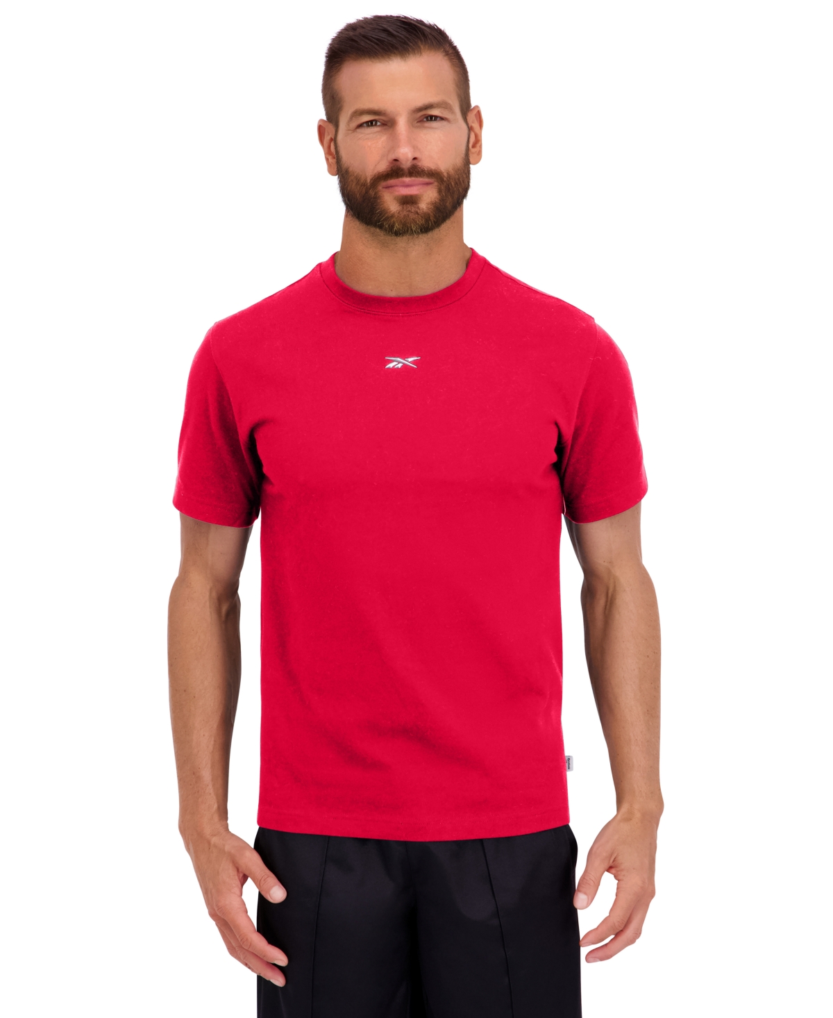 Click here for Reebok Mens Crewneck Short Sleeve T-Shirt - Vector... prices