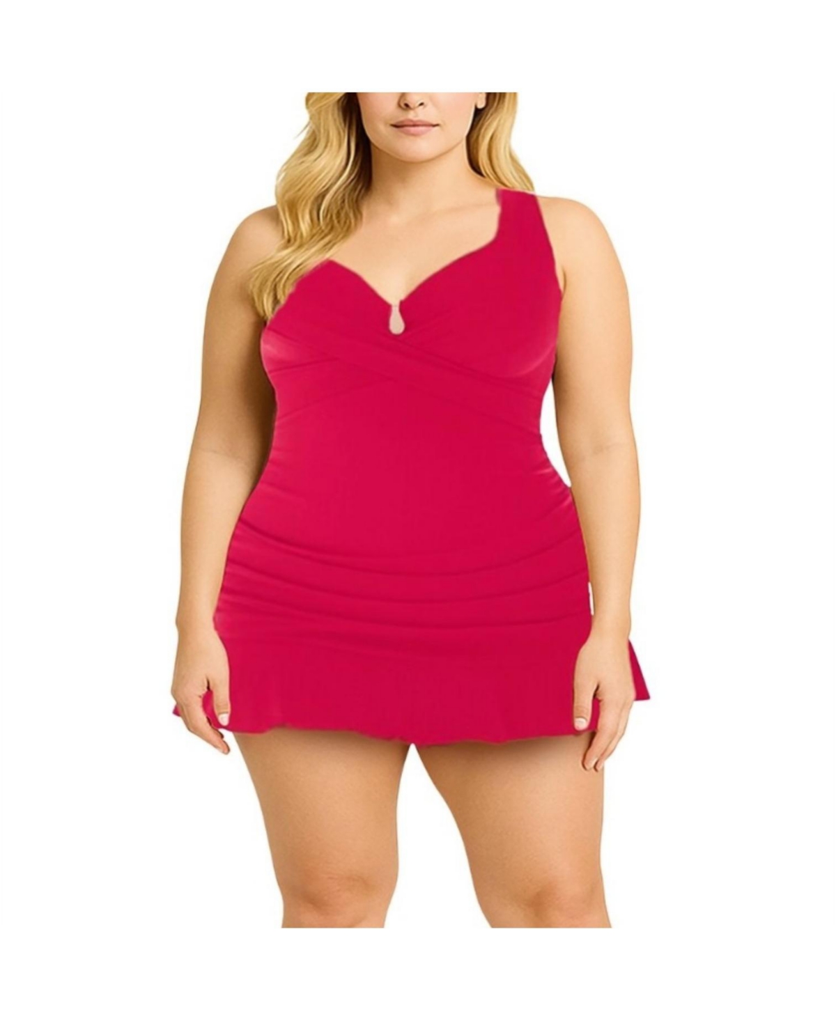 Click here for Swimsuits for All Womens Twist Front Underwire Swi... prices