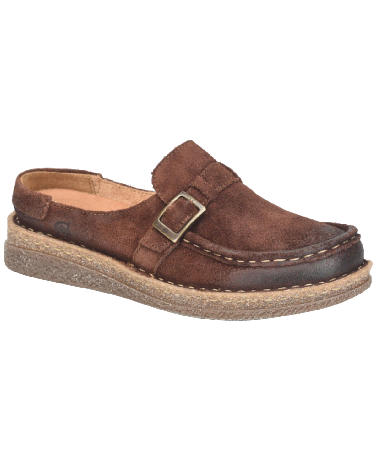 Click here for Born Womens Cory Slip On Clogs - Dk Brown (brunett... prices
