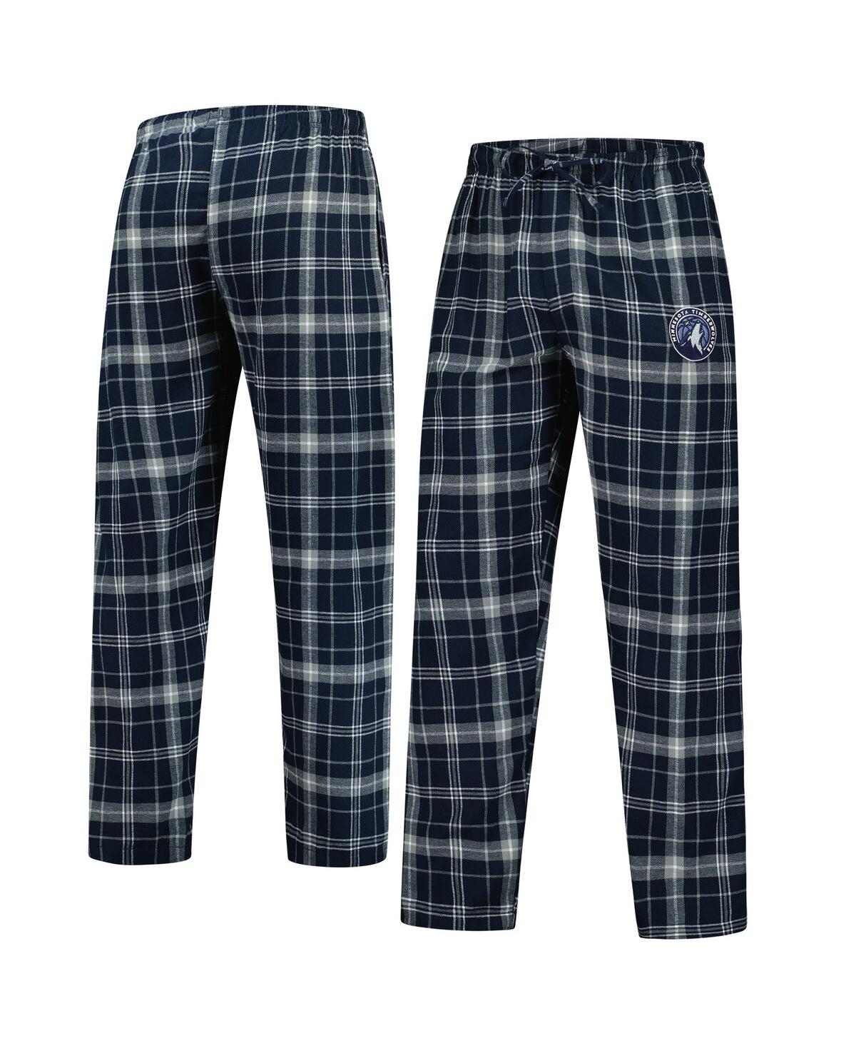 Click here for Concepts Sport Mens Navy/Gray Minnesota Timberwolv... prices