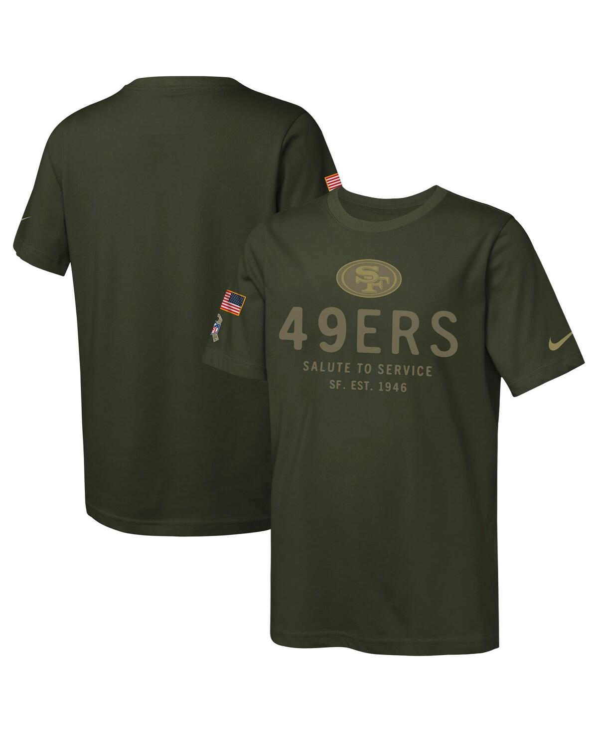 Click here for Nike Big Boys and Girls Olive San Francisco 49ers... prices