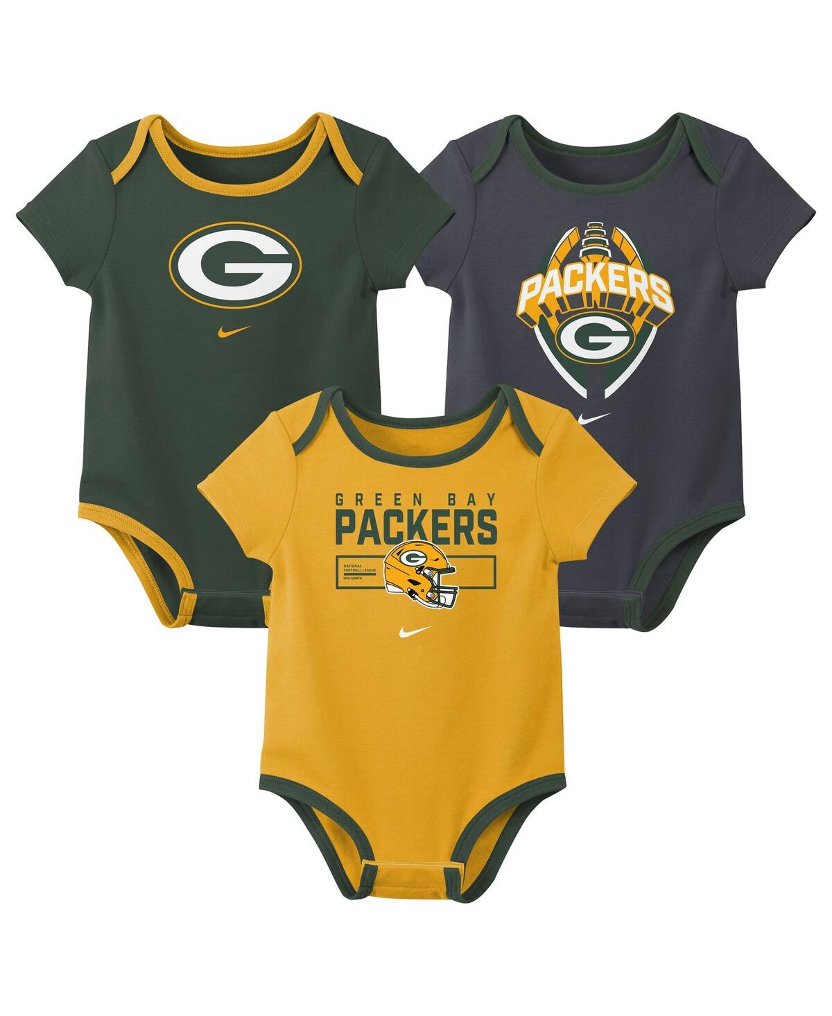 Click here for Nike Baby Boys and Girls 3-Piece Green Bay Packers... prices