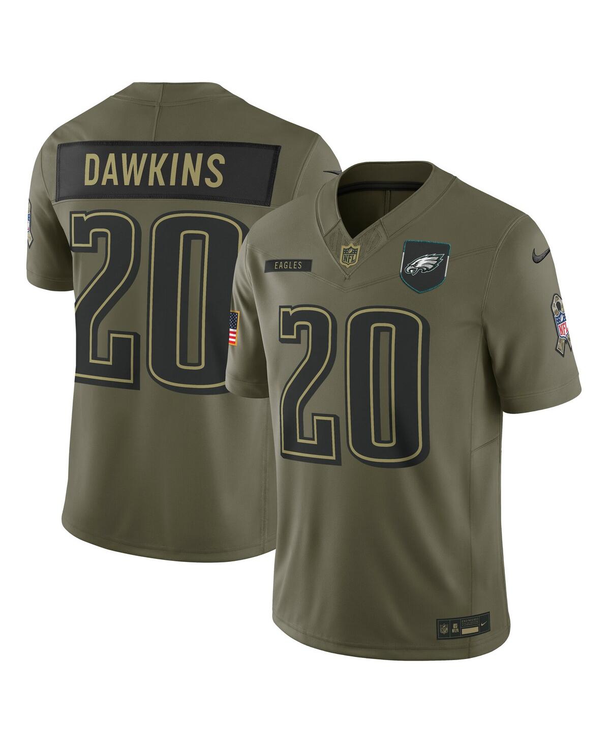 Click here for Nike Mens Brian Dawkins Olive Philadelphia Eagles... prices