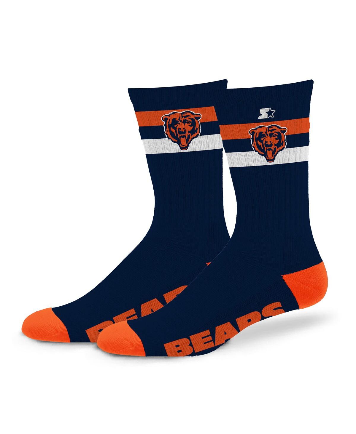Click here for Starter Mens and Womens Chicago Bears Team Color T... prices