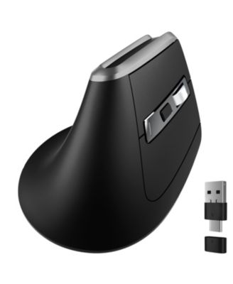 Delton S20 Ergonomic Vertical Wireless Mouse, Bluetooth & 2.4GHz (DMS20 ...