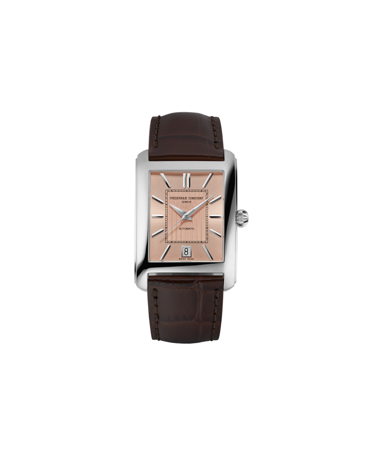 Click here for Frederique Constant Mens Carree Automatic Brown St... prices