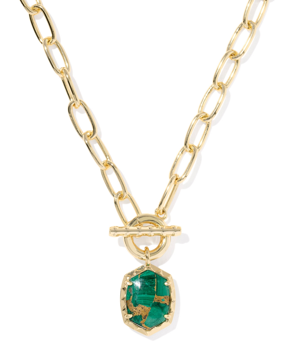 Click here for Kendra Scott 14k Gold-Plated Stone 18 Pendant Neck... prices