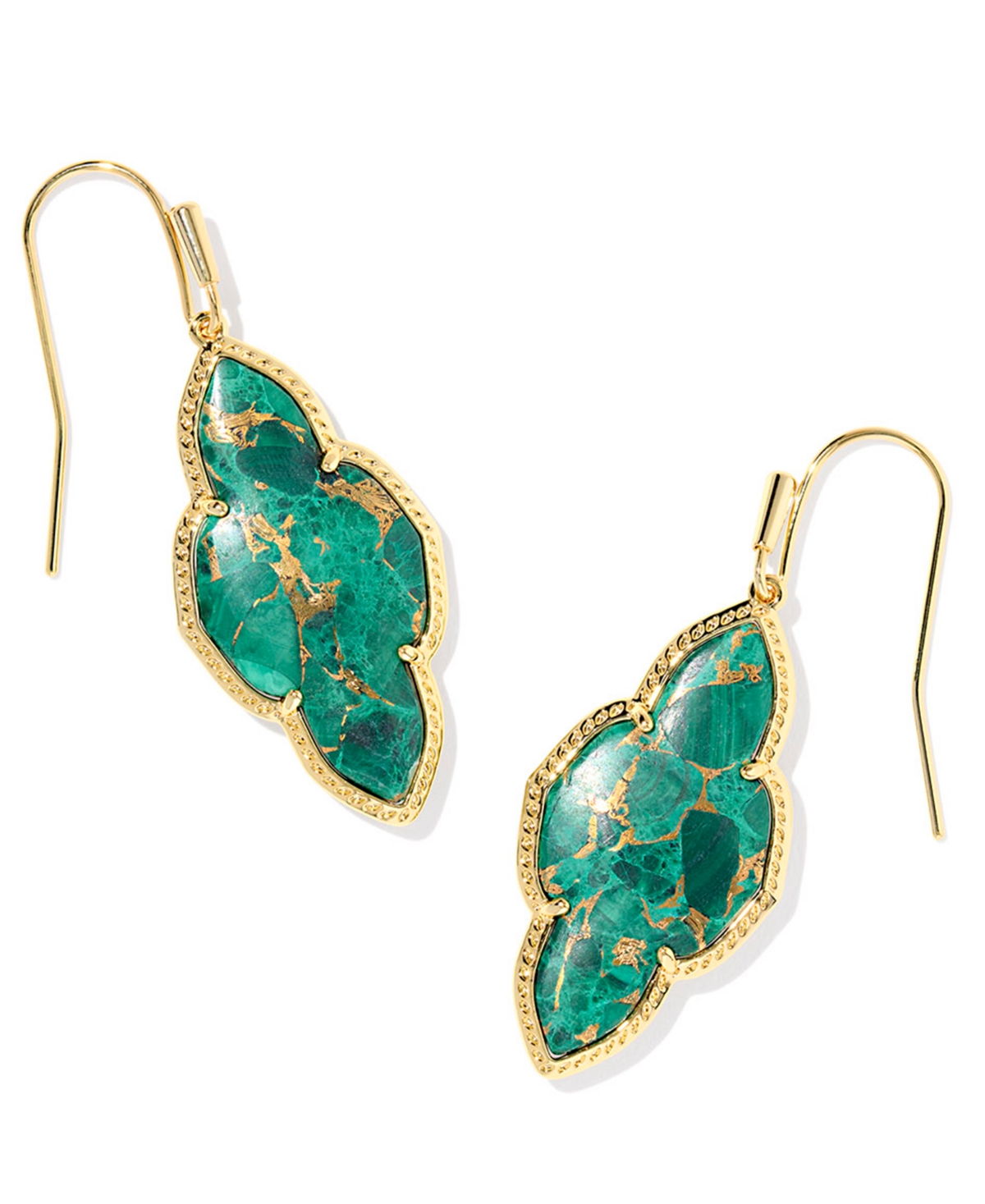 Click here for Kendra Scott 14k Gold-Plated Gemstone Medallion Dr... prices