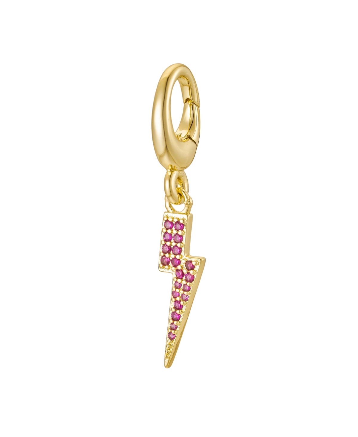 Click here for Untamed Petals Lightning Bolt Charm - Gold prices