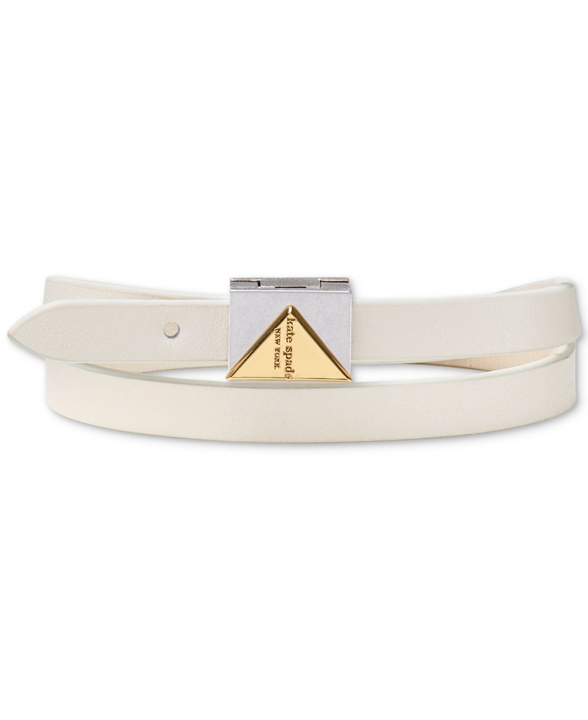 Click here for kate spade new york Cubic Zirconia Leather Wrap Br... prices