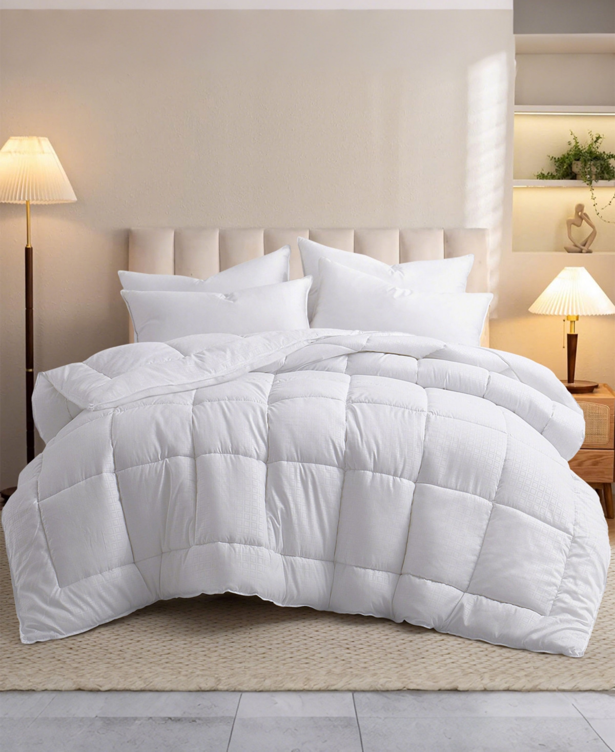 Click here for Unikome All Season Machine Washable Comforter  Kin... prices
