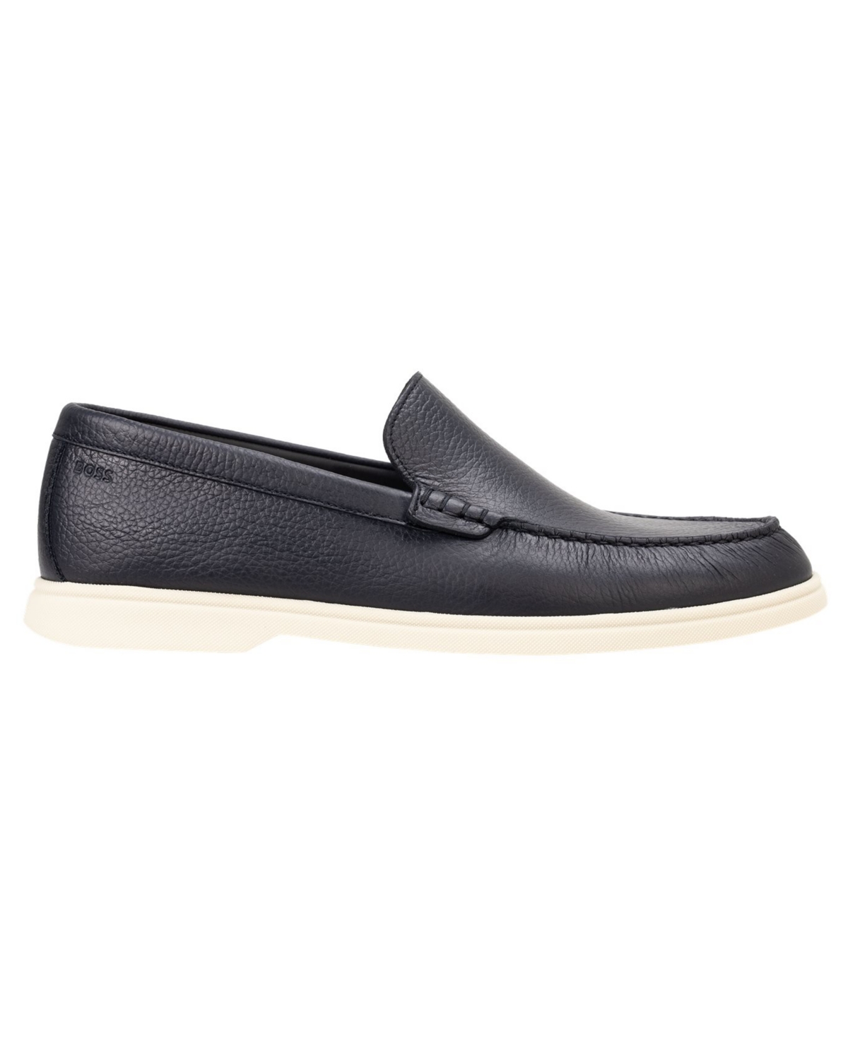 Click here for Boss Mens Sienne Mocc Slip-On Loafers - Dark Blue prices
