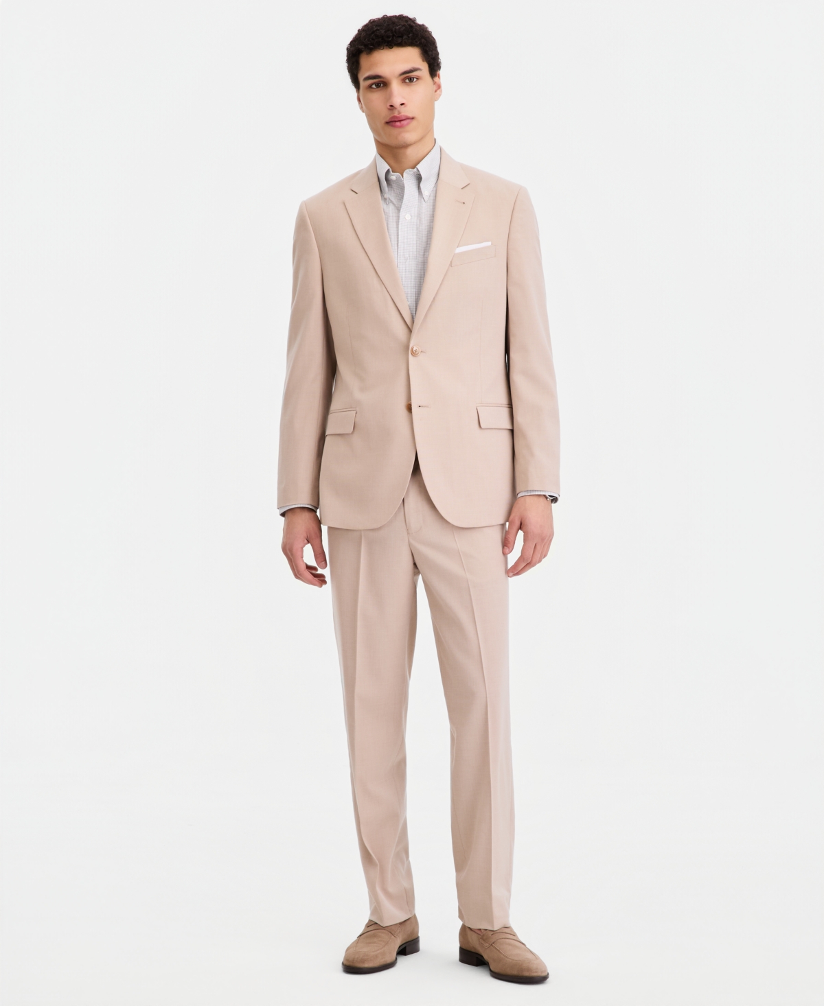 Click here for Nautica Mens Modern-Fit Nested Suit - Tan Texture prices