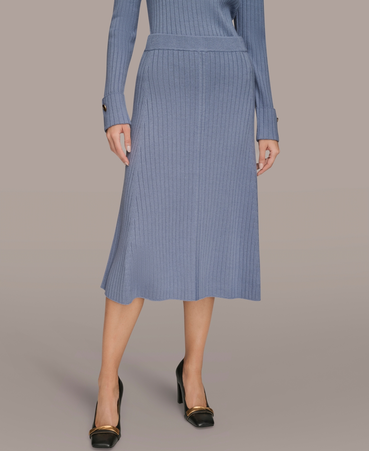 Click here for Donna Karan New York Womens Seaming Sweater Skirt... prices