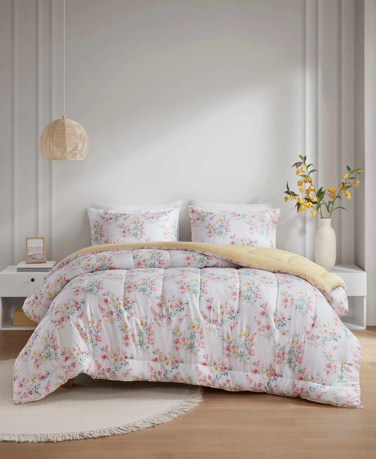 Click here for Addison Park Charlotte Reversible 3-Pc. Comforter... prices