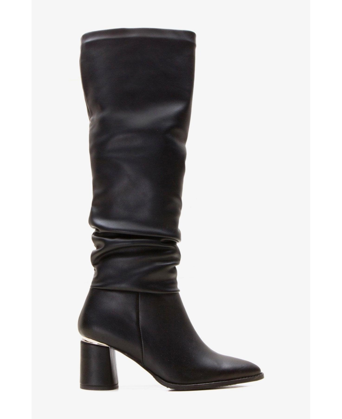 Click here for Prologue Shoes Vianella Block Heel Knee High Boot... prices