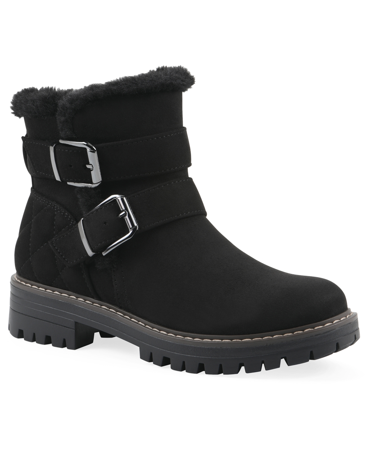 Click here for Cliffs by White Mountain Womens Marvin Bootie - Bl... prices