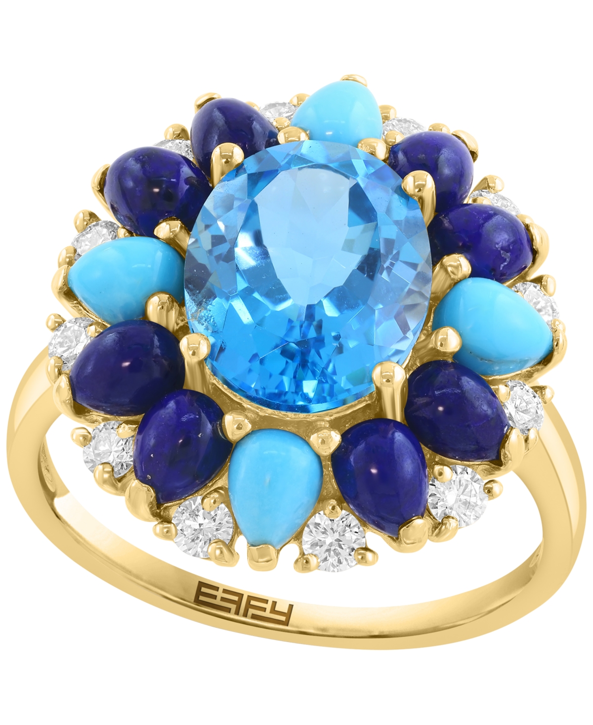 Click here for Effy Collection Diamond (1/3 ct. t.w.)  Topaz (3-5... prices