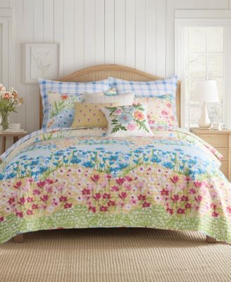 Click here for Levtex Home Blooming Hillside Reversible Quilt Set... prices