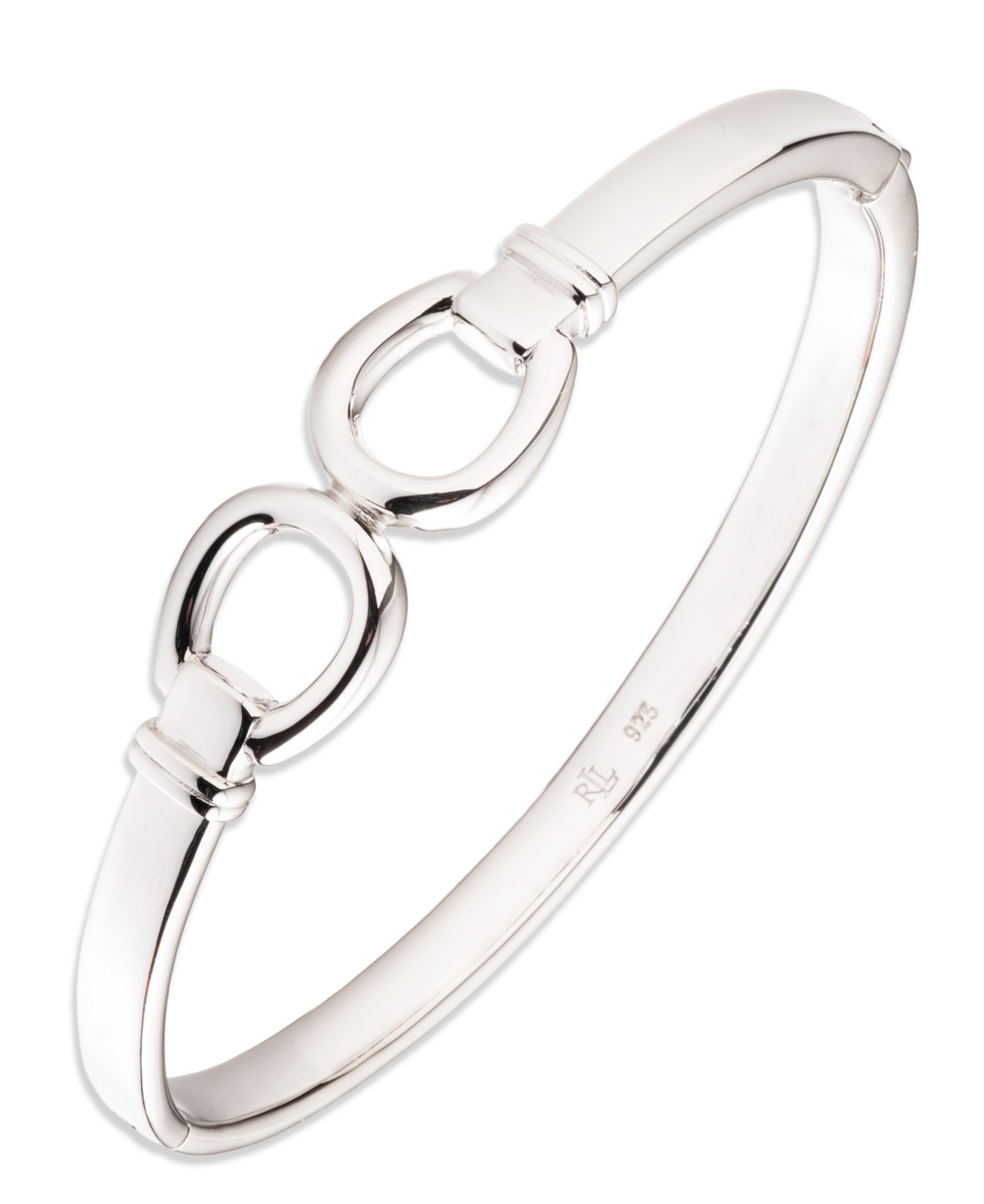 Click here for Lauren Ralph Lauren Sterling Silver Horsebit Bangl... prices
