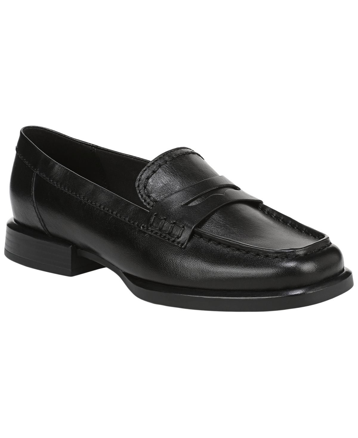 Click here for Naturalizer Womens Haven Penny Loafers - Black Lea... prices