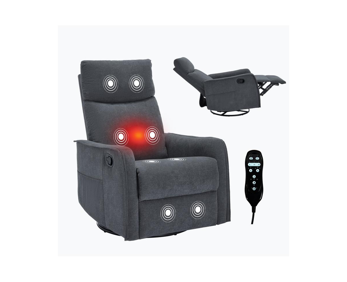 Click here for Casainc Heat Massage Manual Recliner Chair with Ro... prices