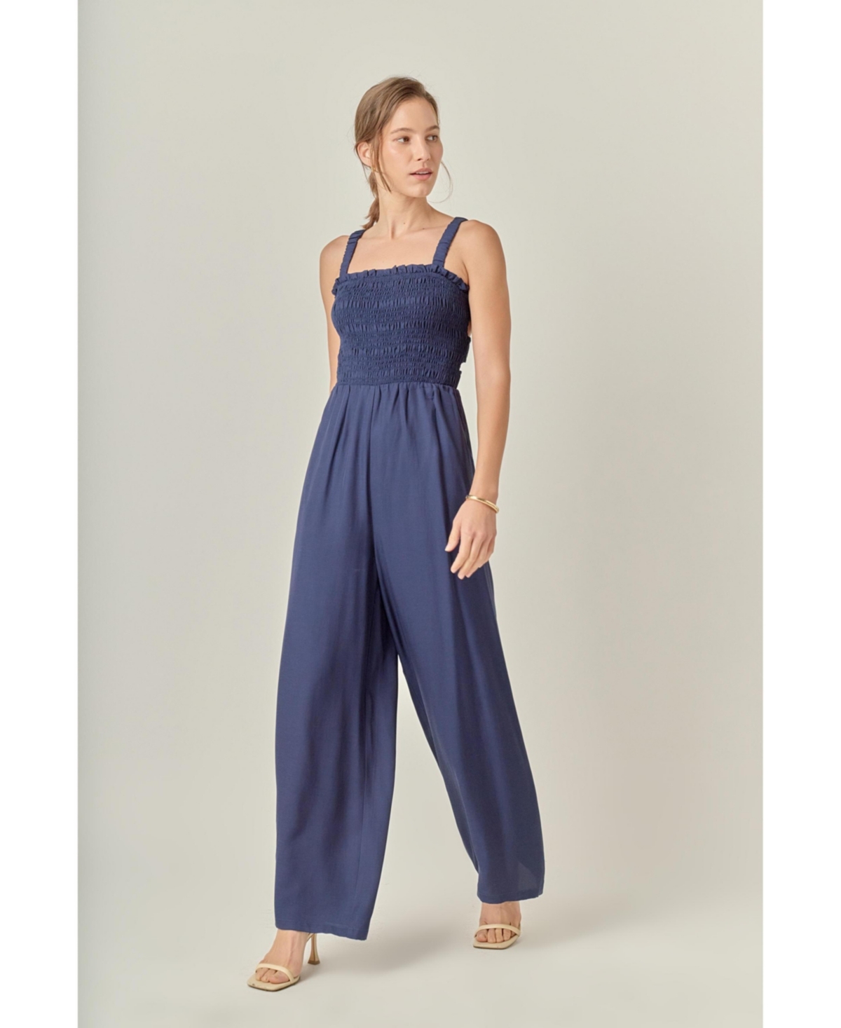 Click here for English Factory Womens Elastic Strap Detail Jumpsu... prices