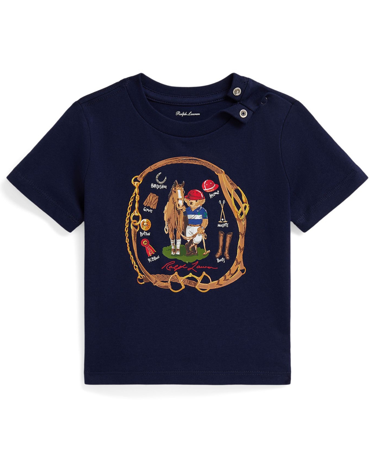 Click here for Polo Ralph Lauren Baby Boys Printed Short Sleeve T... prices