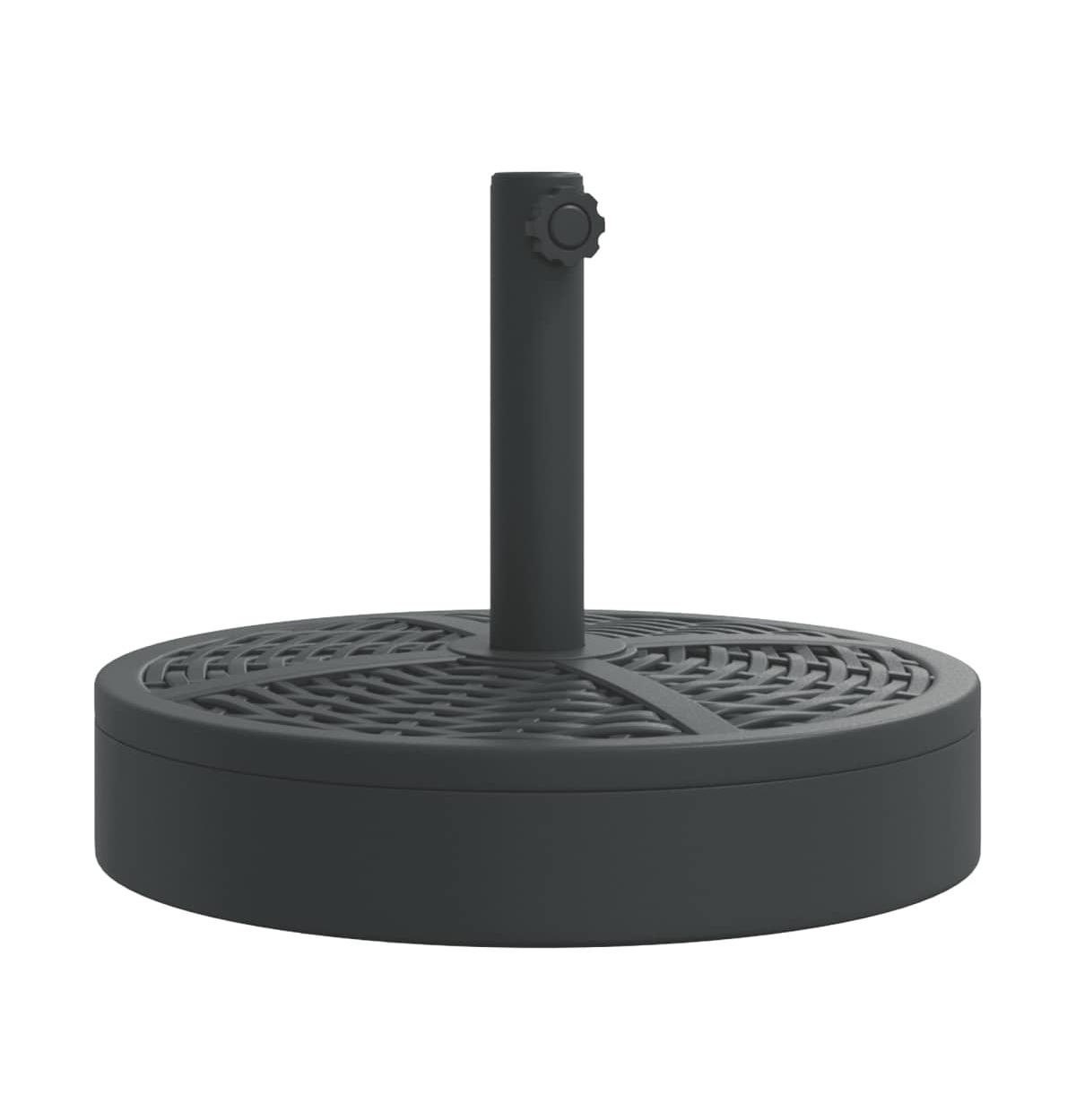Click here for vidaXL Parasol Base Black Pe (Polyethylene)  Concr... prices