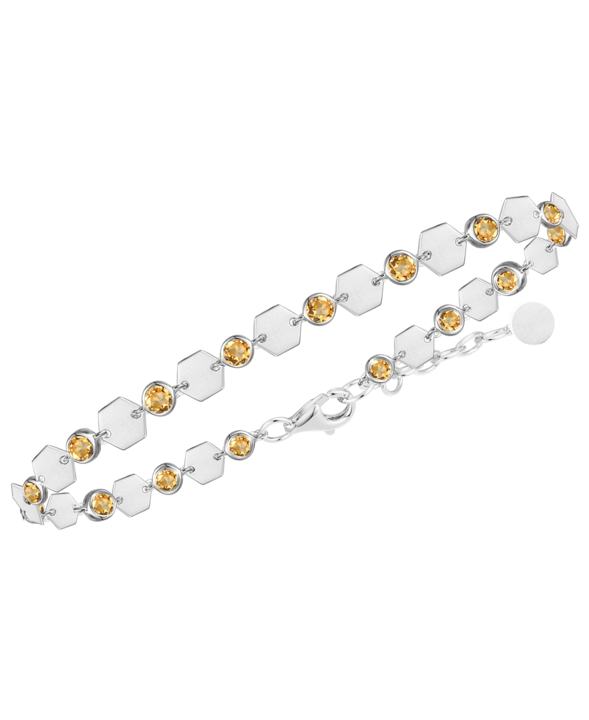 Click here for Macys Citrine Luna Bracelet (2 ct. t.w.) in Sterli... prices