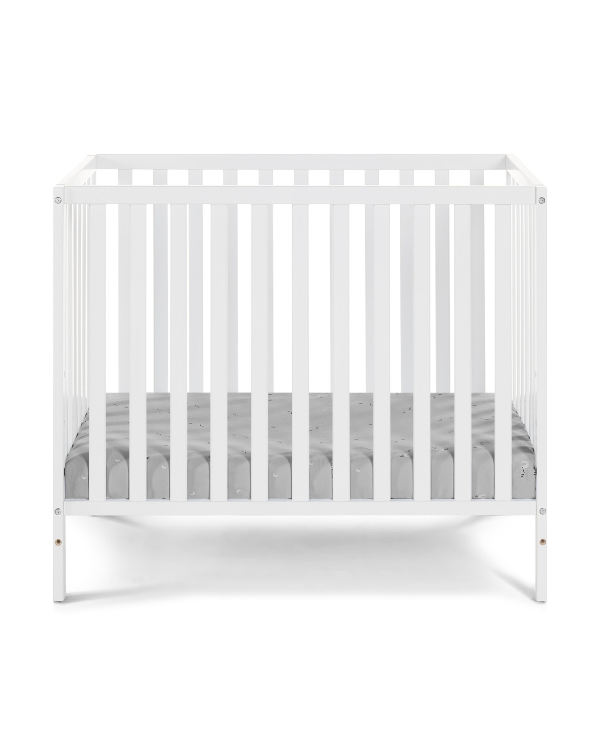 Click here for ForestnSky White 3-in-1 Convertible Mini Crib prices