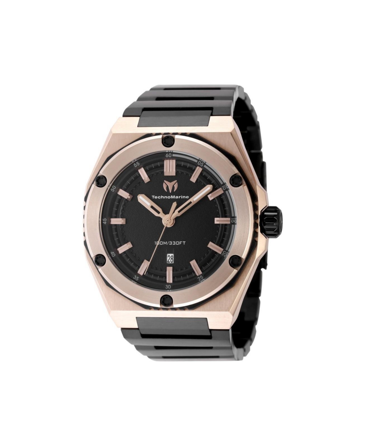 Click here for Technomarine Mens Tm-416063 Coral Quartz 3 Hand Bl... prices