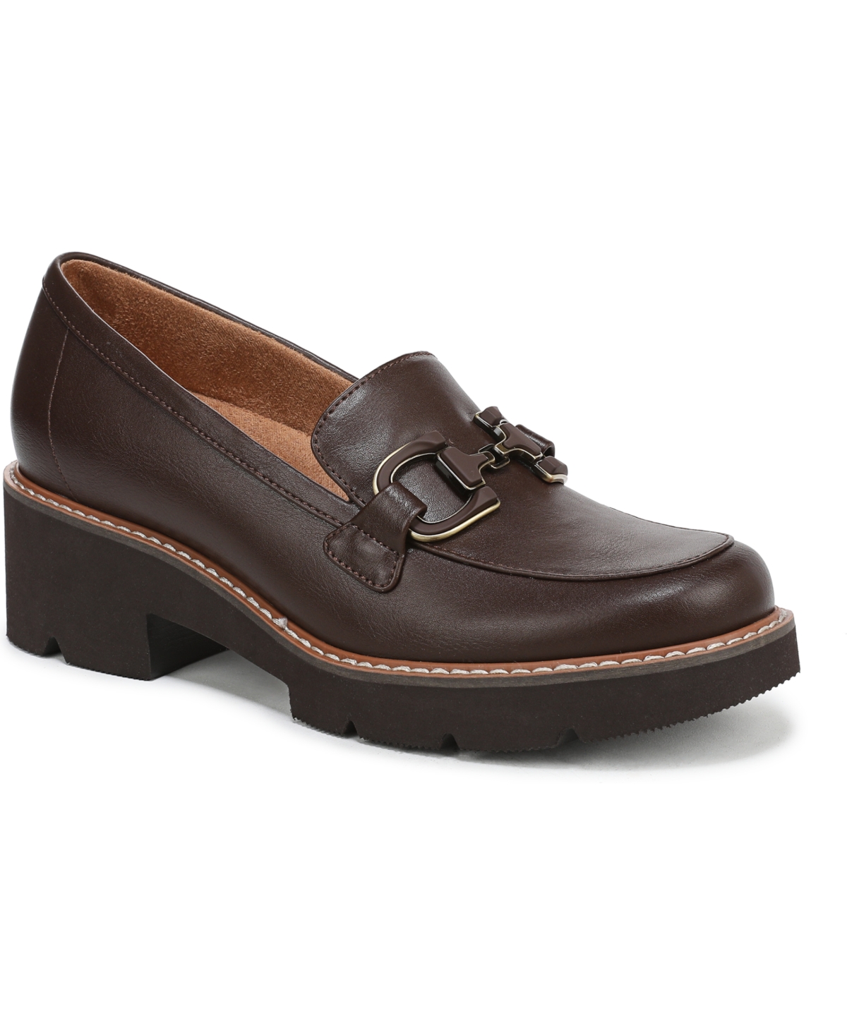 Click here for Naturalizer Womens Corrine Slip-On Loafers - Dark... prices