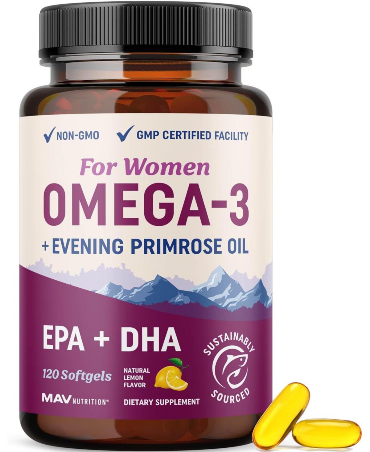 Click here for Mav Nutrition Omega 3 for Women Softgels  120ct prices