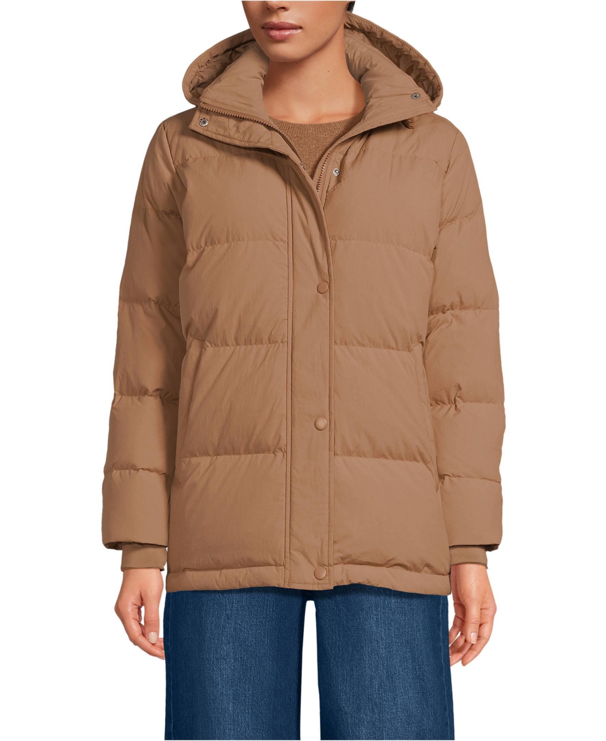 Click here for Lands End Womens Max 600 Down Puffer Jacket - Toas... prices