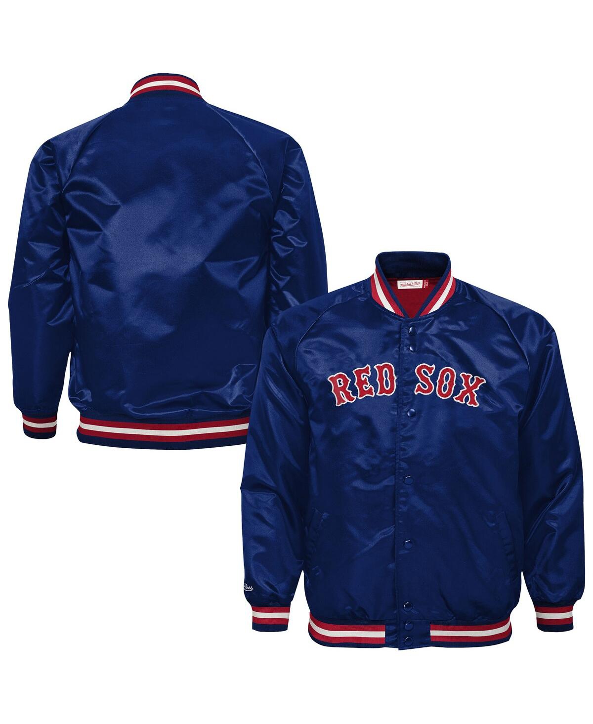 Click here for Mitchell & Ness Big Boys and Girls Navy Boston Red... prices