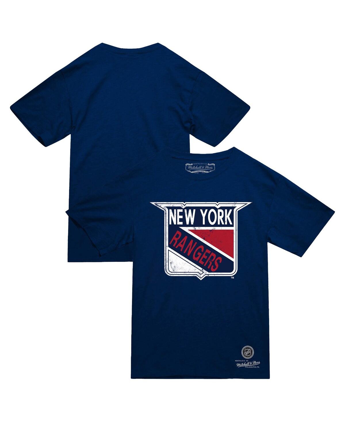 Click here for Mitchell & Ness Mens Navy New York Rangers Heritag... prices