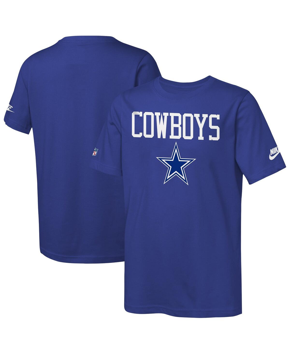 Click here for Nike Big Boys and Girls Navy Dallas Cowboys Sideli... prices