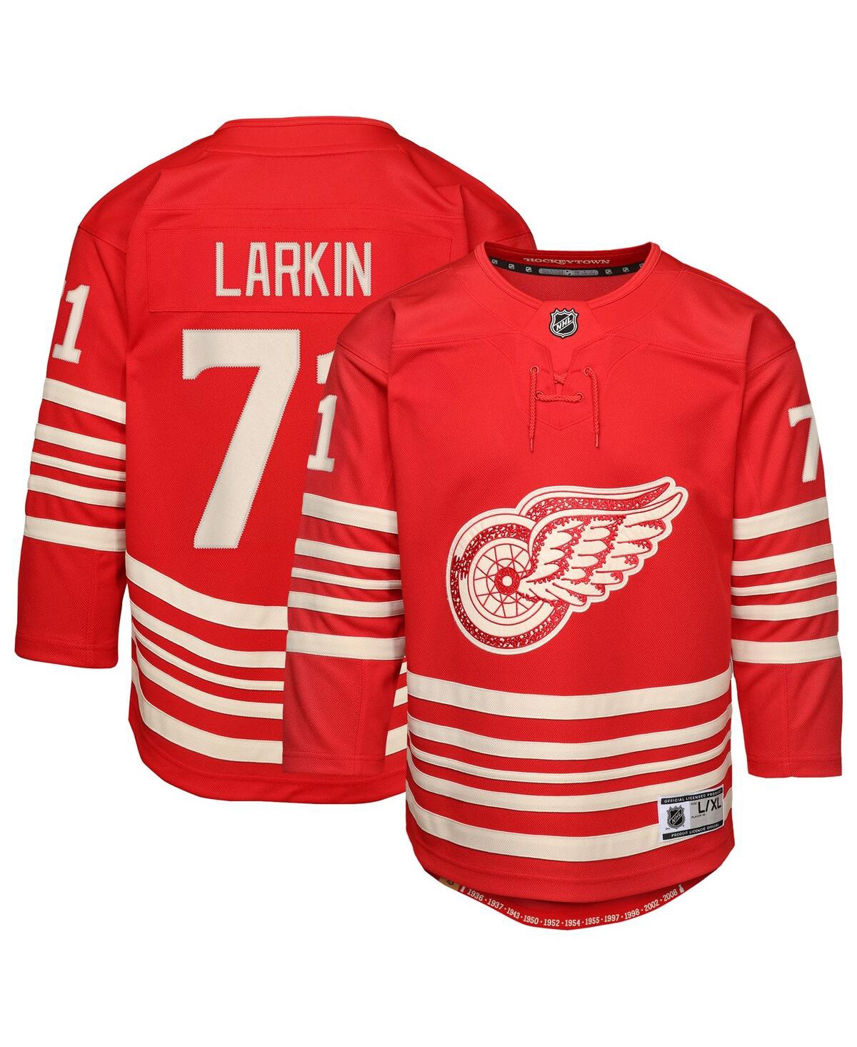 Click here for Outerstuff Big Boys and Girls Dylan Larkin Red Det... prices
