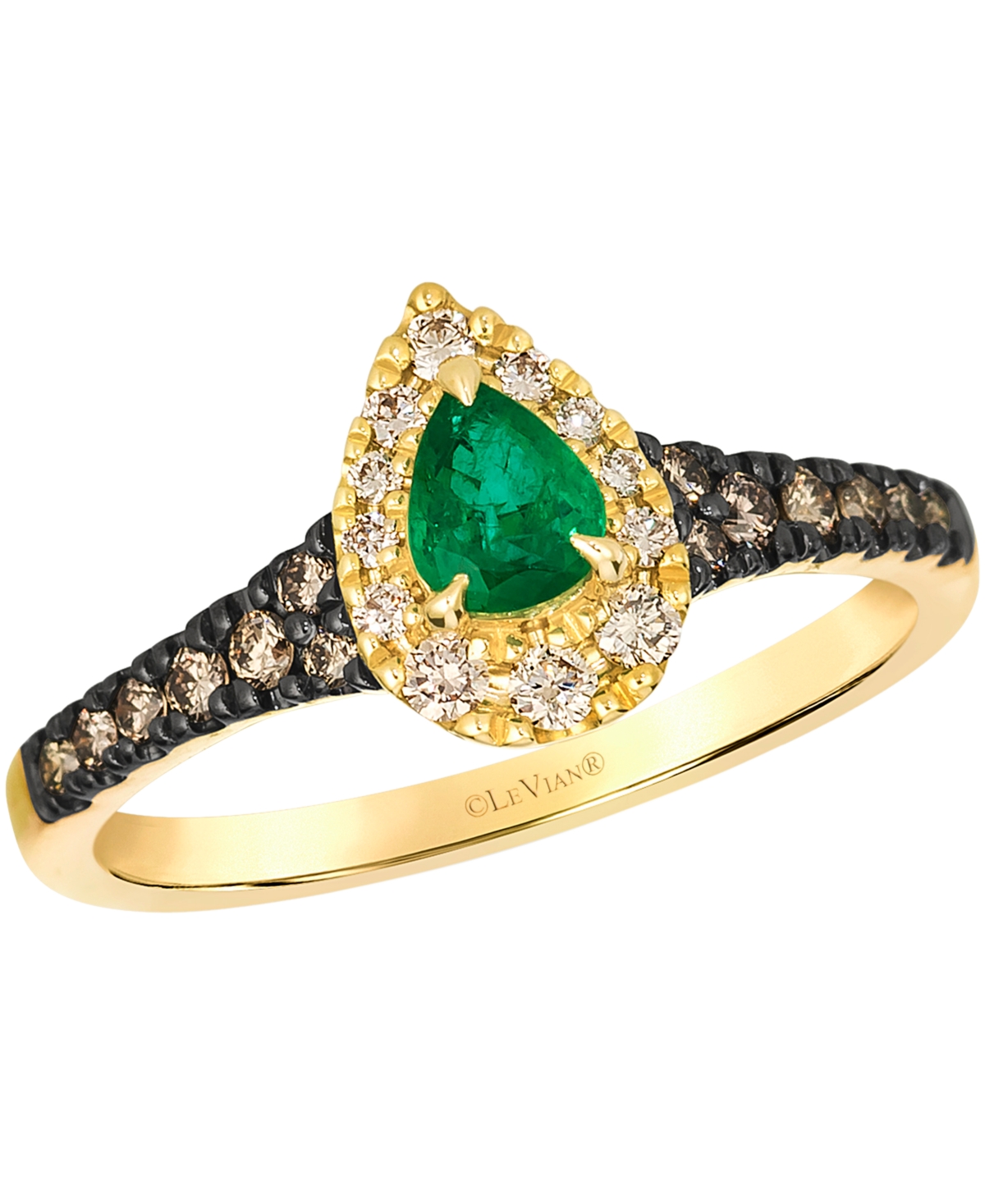 Click here for Le Vian Emerald (.25 ct. t.w.)  Chocolate Diamond... prices