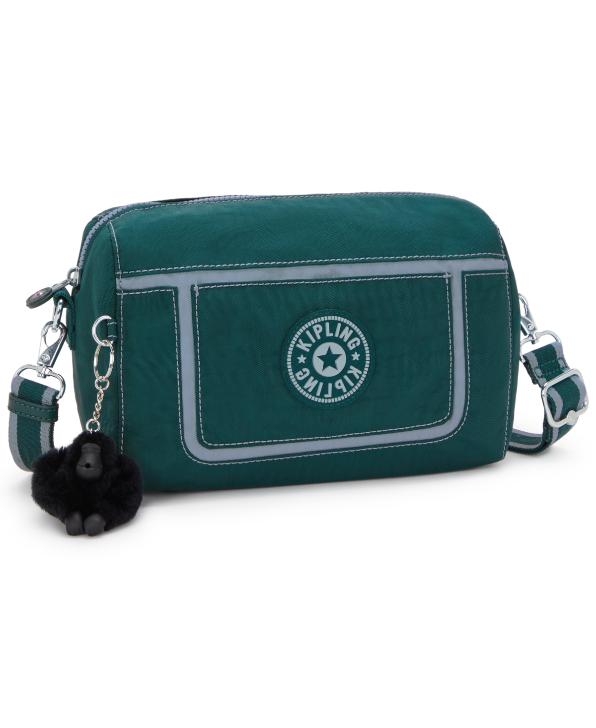 Click here for Kipling Abanu Medium Crossbody Bag - Tailored Gree... prices