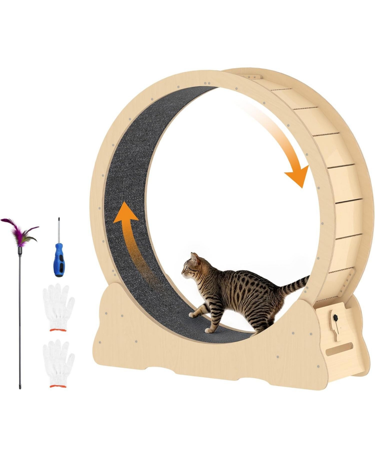 Click here for Aecojoy 43.3 Cat Wheel for Indoor Cats - Wood prices