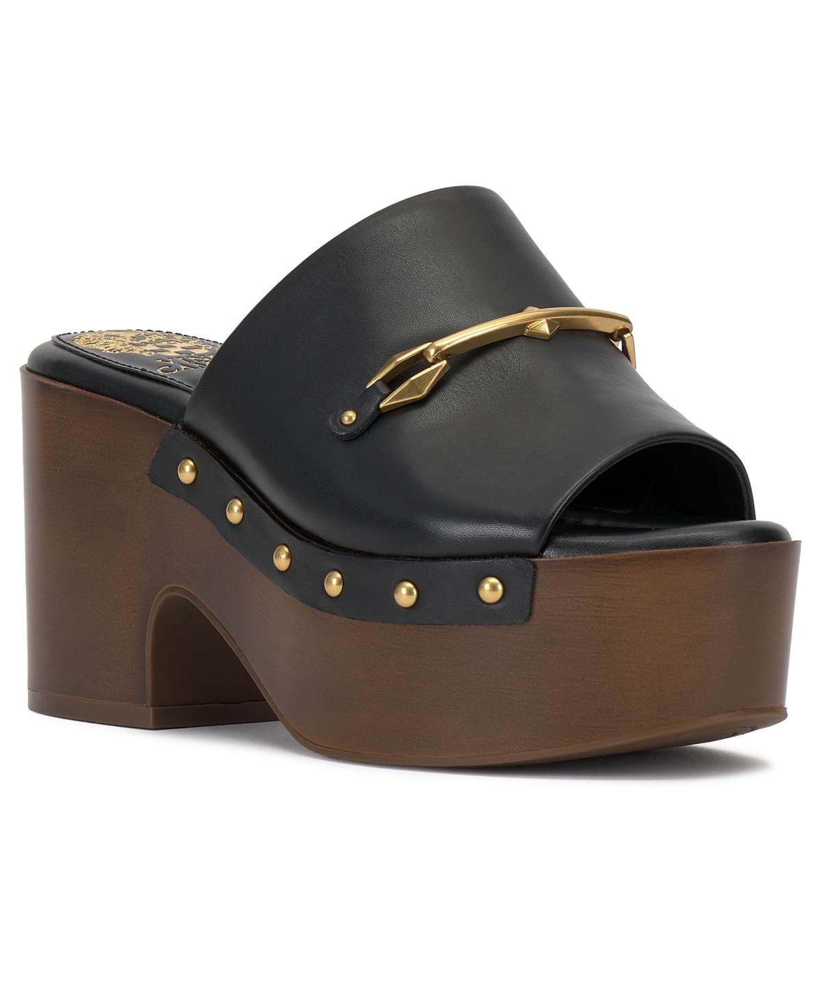 Click here for Vince Camuto Womens Efellan Wood Platform Slip On... prices