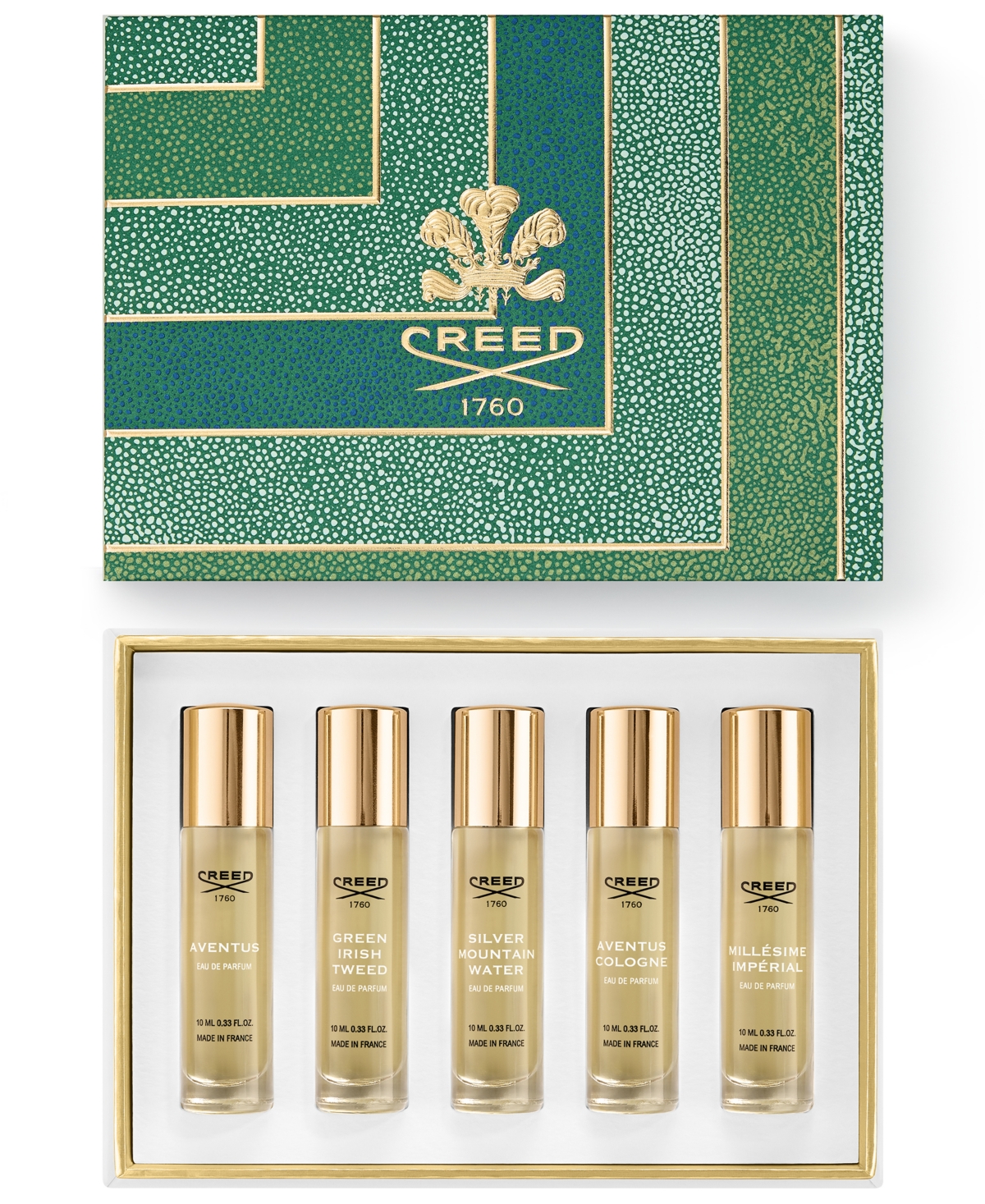 Click here for Creed 5-Pc. Mens Eau De Parfum Gift Set prices