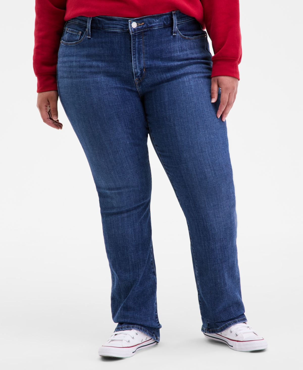 Click here for Levis Trendy Plus Size 415 Classic Bootcut Jeans -... prices