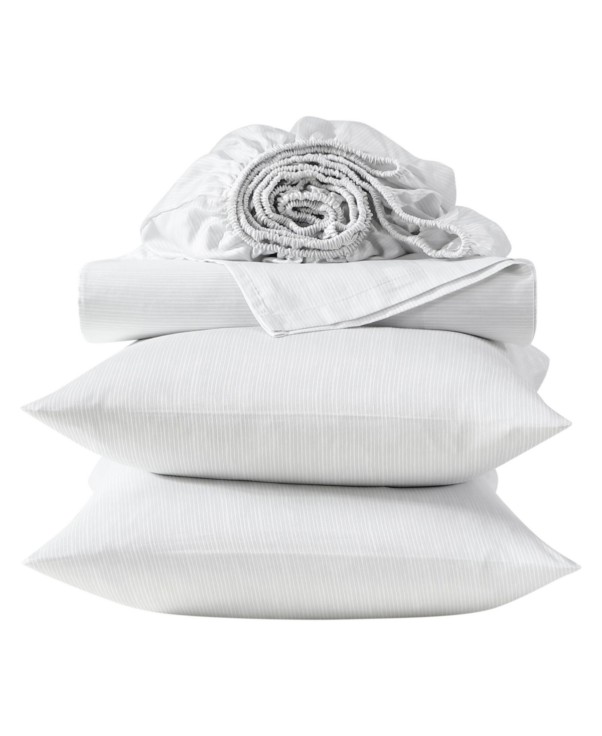Click here for Vera Wang Printed Sateen T300 4-Pc. Sheet Set  Kin... prices