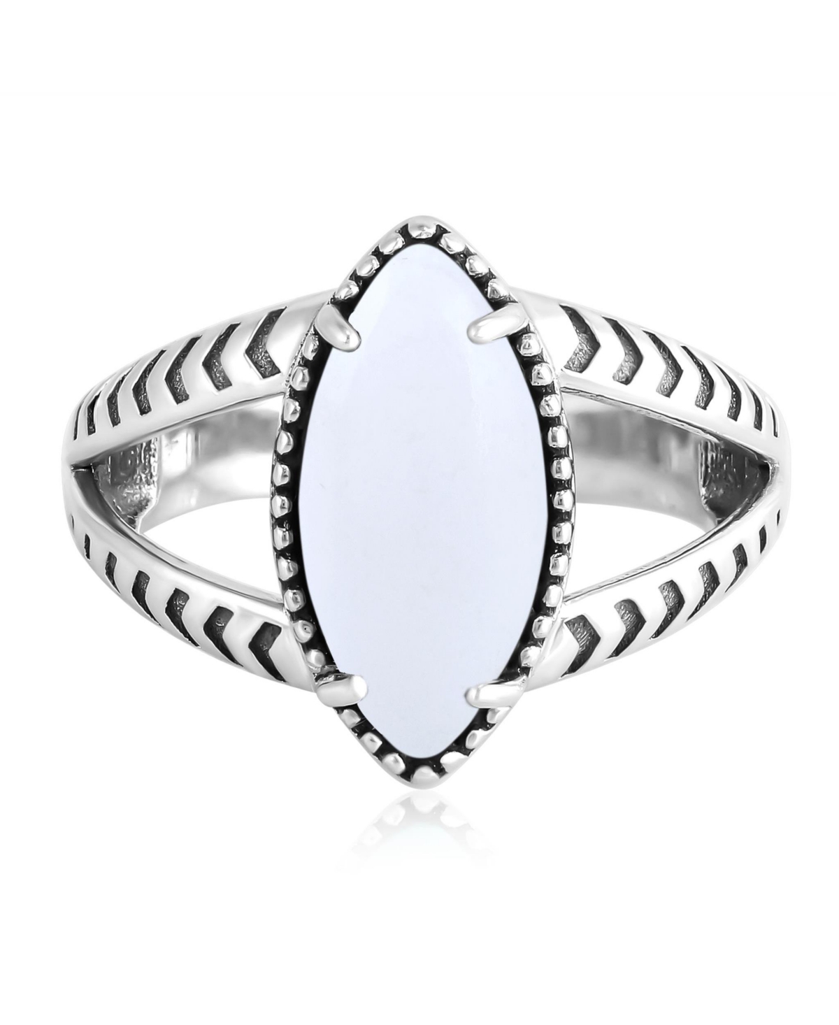 Click here for American West Jewelry Sterling Silver White Agate... prices