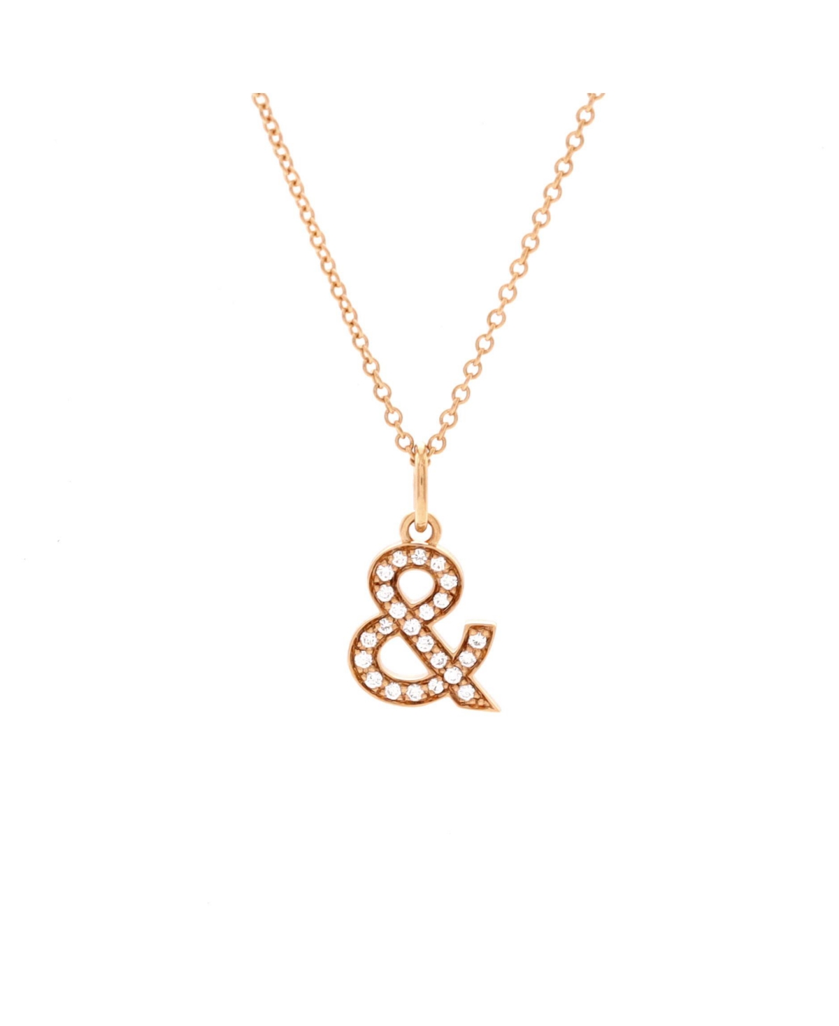 Click here for Pre-Owned Tiffany & Co. Ampersand Pendant Necklace... prices